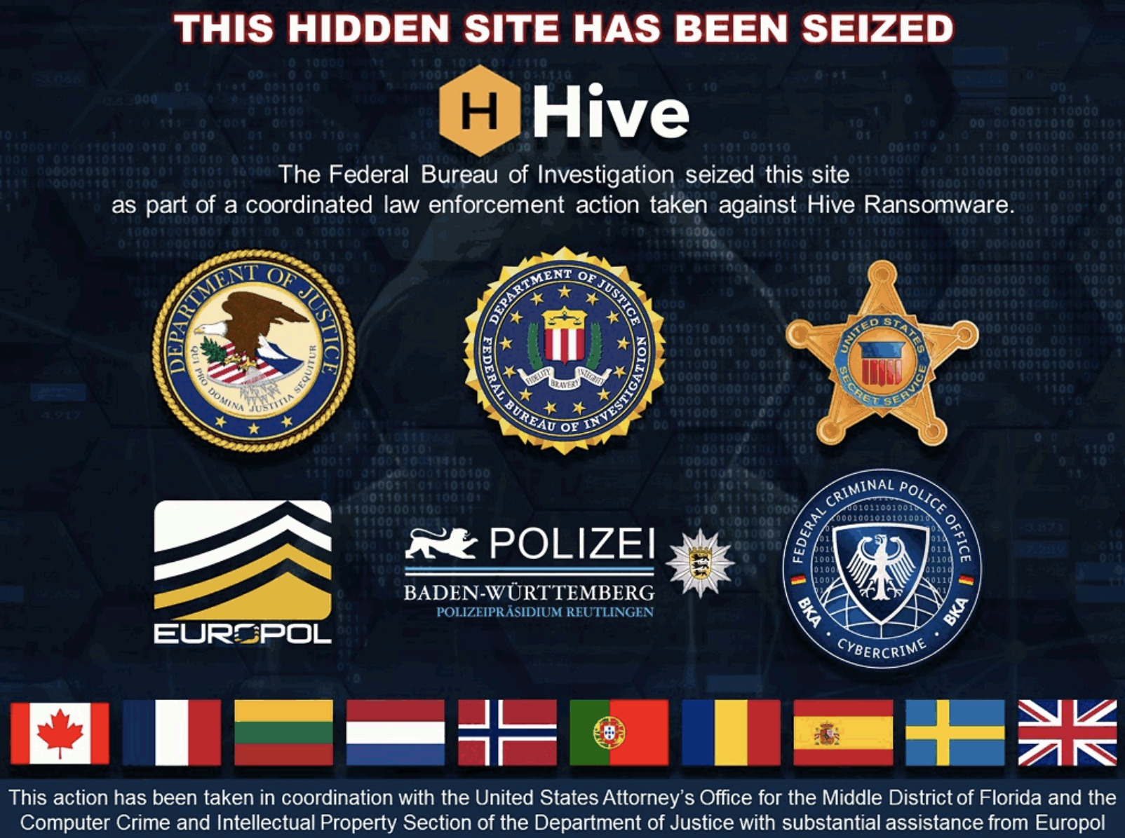 US, Europol seize Hive ransomware servers and leak sites: ‘We hacked ... US, Europol seize Hive ransomware servers and leak sites: ‘We hacked ...