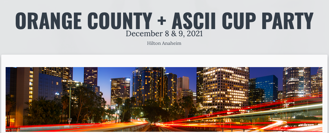 ASCII Success Summit: 2021 California Event Date - ChannelE2E | ChannelE2E