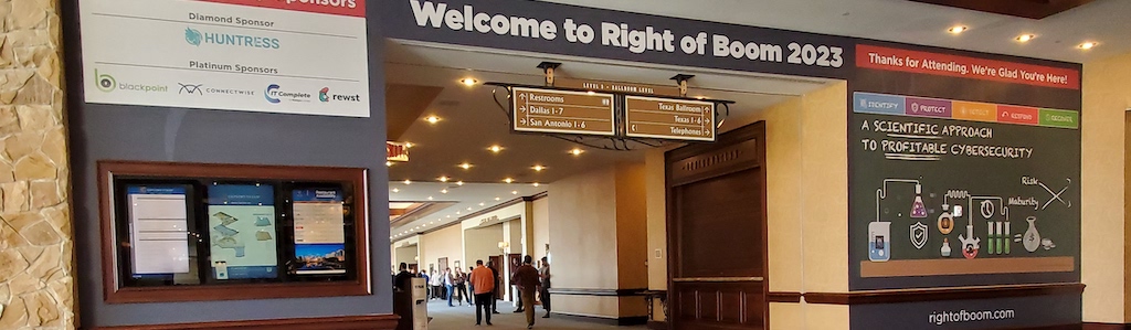 Right of Boom Live Blog 2023: MSSP Security Conference - | MSSP Alert